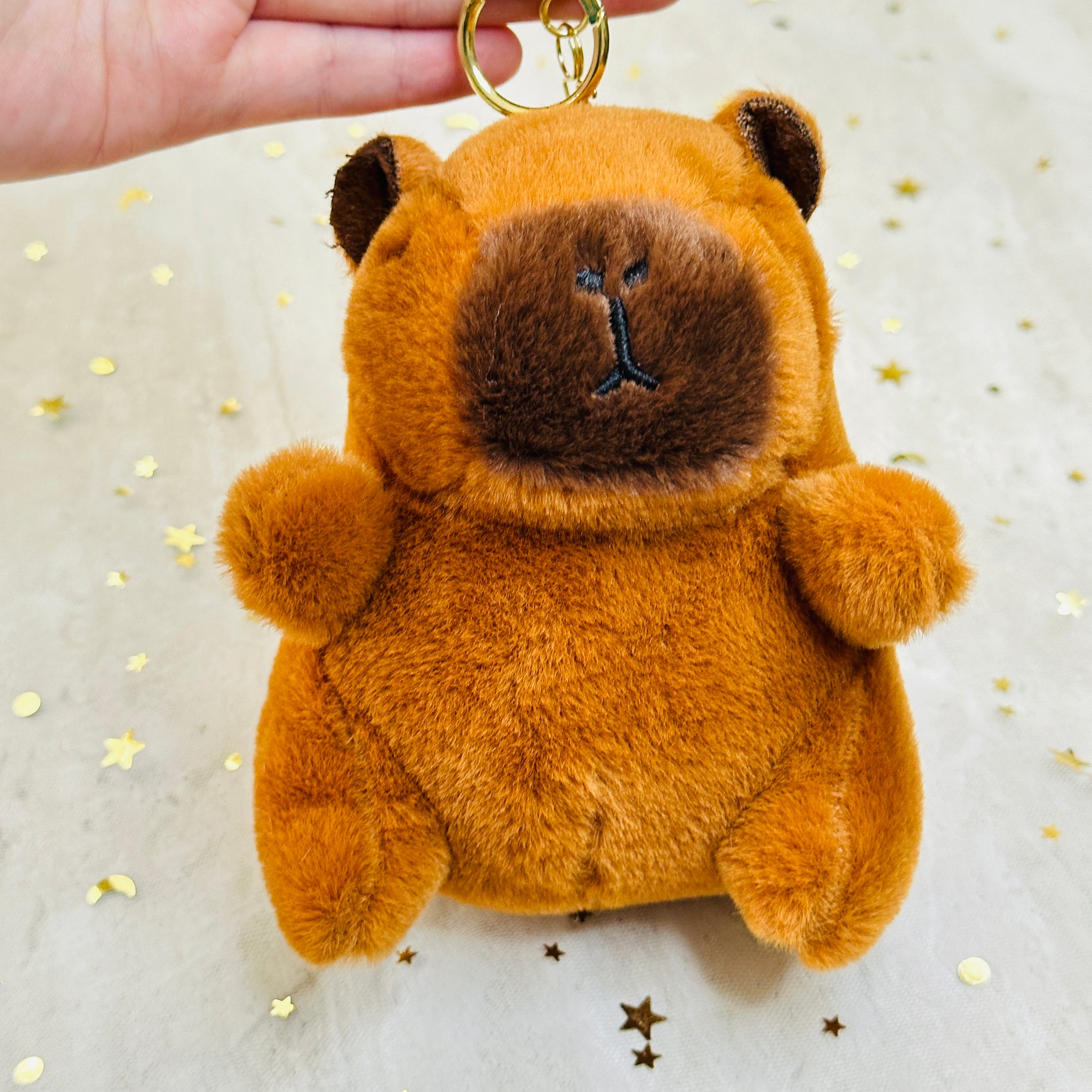 Capybara Plush Keychain: The Perfect Capybara Charm for Your Bag or ...
